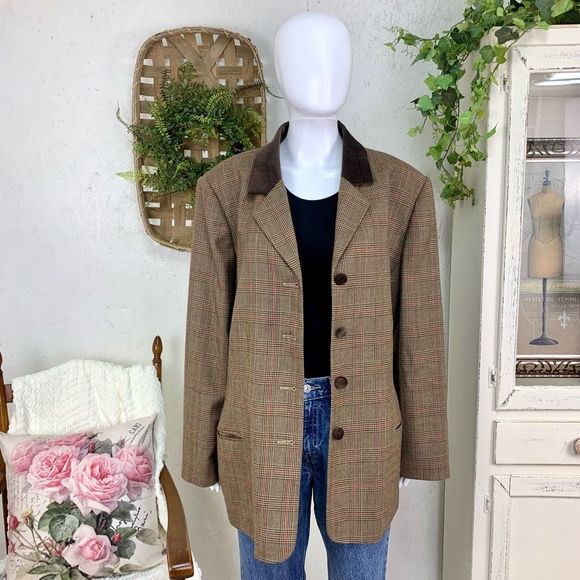 August Max | Jackets & Coats | August Max Plus Size Vintage Velvet ...